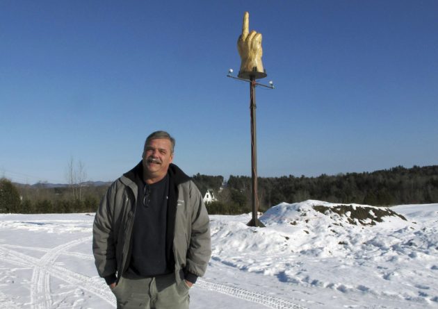 From a neighborly dispute, a mighty finger rises | NewsCut | Minnesota ...